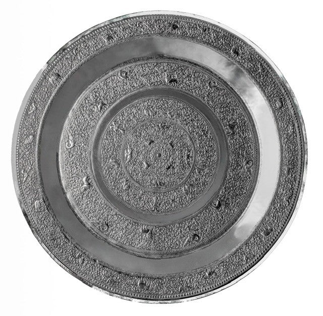 A fine example of Sri Lankan (Ceylon) silver production, this monument ...