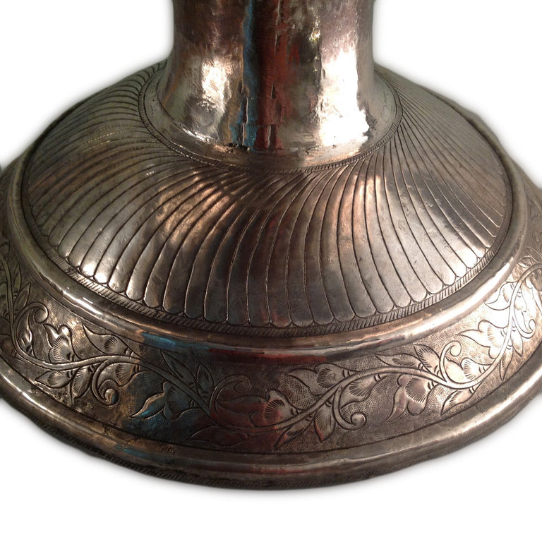 Antique Malay Silver Pedestal Bowl, Malaysia – 19th Century – Joseph ...